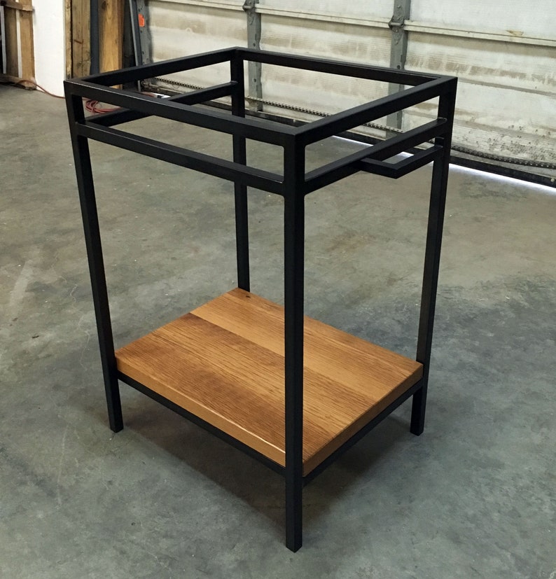 Industrial Steel Single Bathroom Vanity Base - Etsy