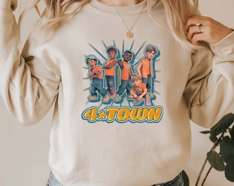 Turning Red 4 TOWN 2002 Tour Shirt 4town Shirt 4townies - Etsy