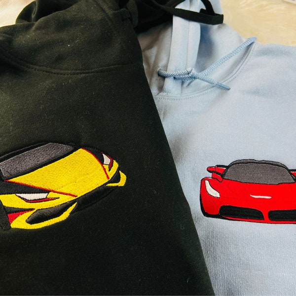 Custom Car Hoodie Kids - Etsy