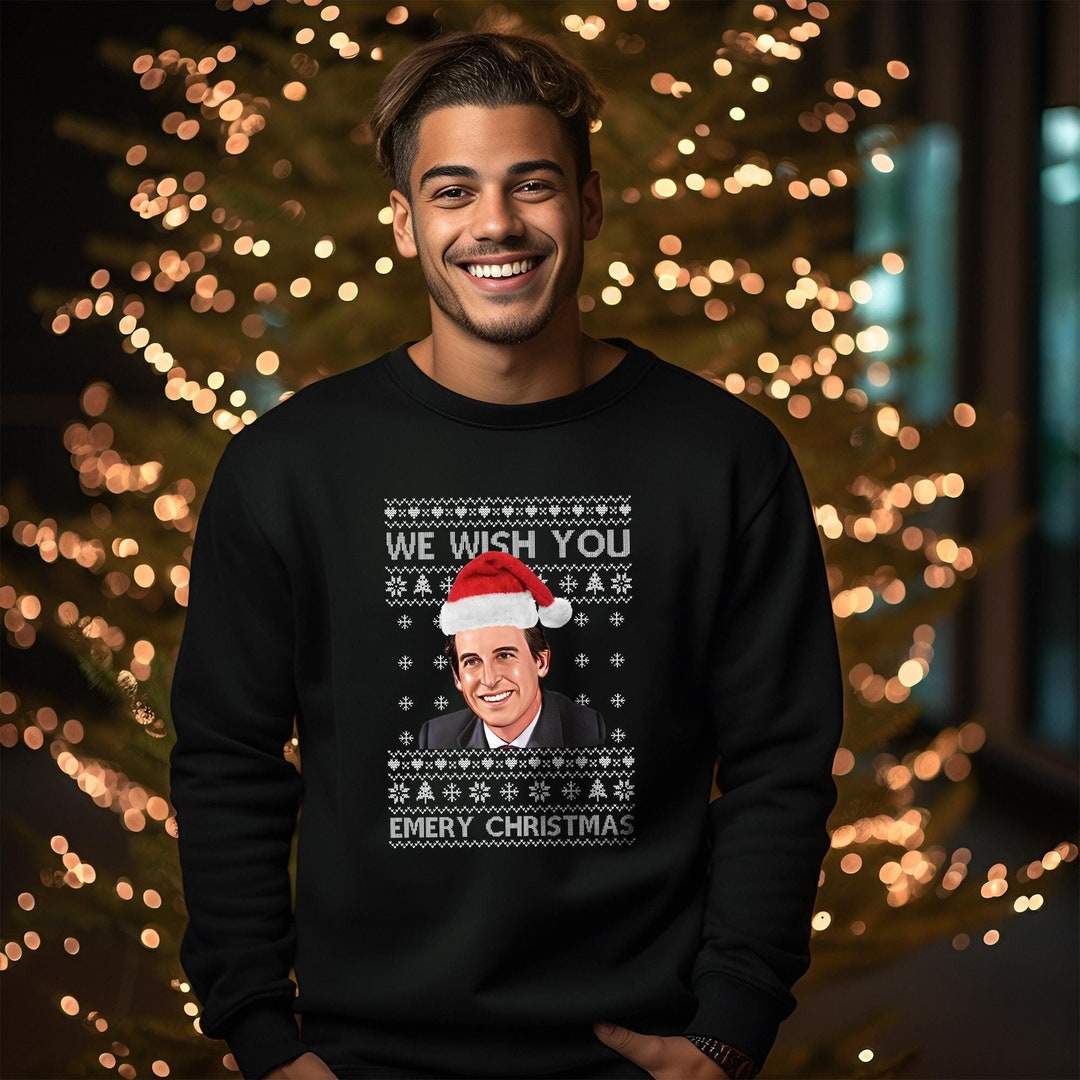 We Wish You Emery Christmas Jumpers, Unai Emery Ugly Christmas ...