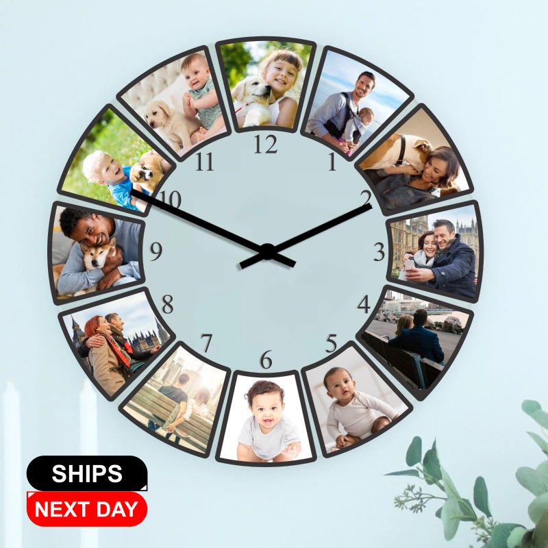 Personalized Clock - Etsy