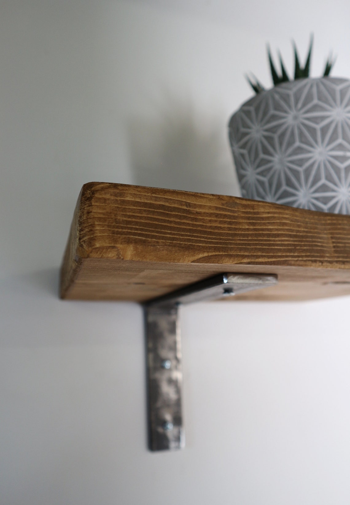 Équerre murale en acier pour étagère flotante style - Etsy France