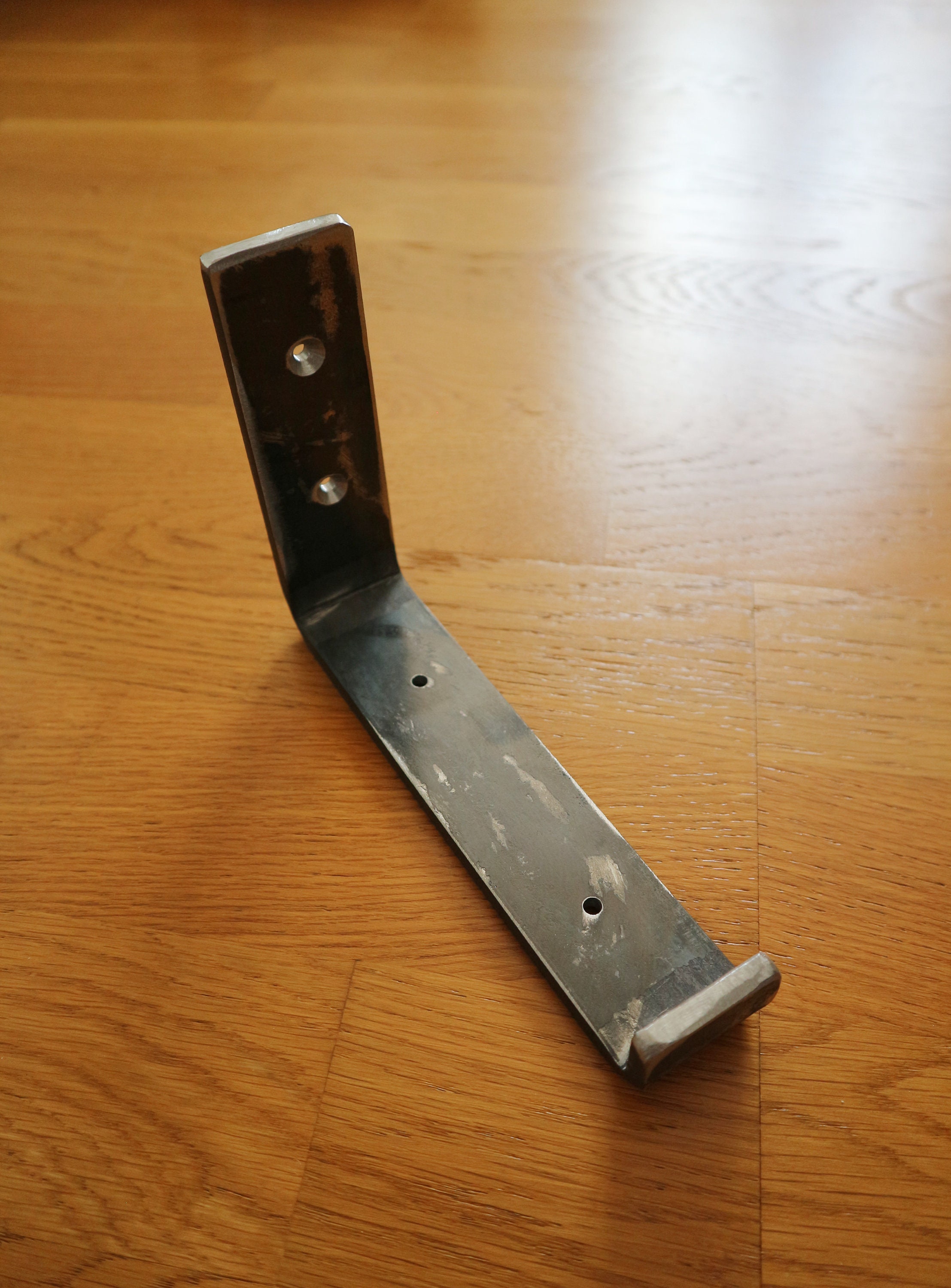 Steel Wall Bracket for Industrial Style Shelf, Customizable Size ...
