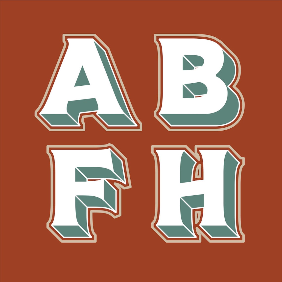 The Great North Font and Vector Pack - Etsy