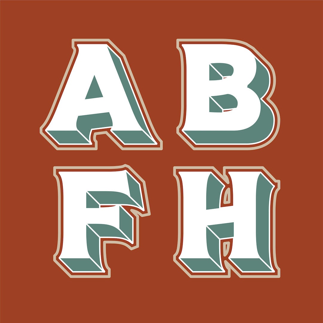 The Great North Font and Vector Pack - Etsy