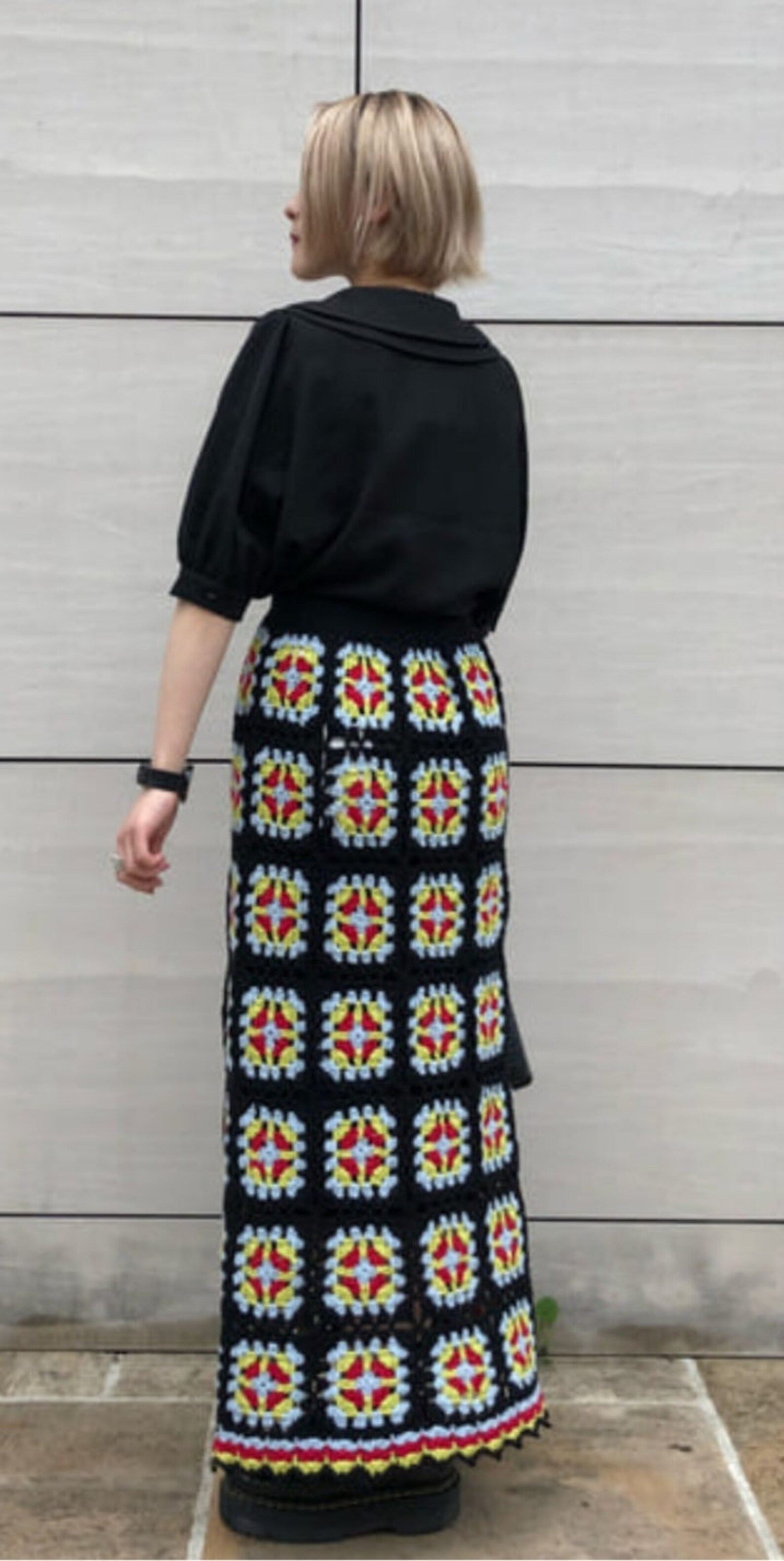 Granny Square Skirt, Granny Square Long Skirt - Etsy