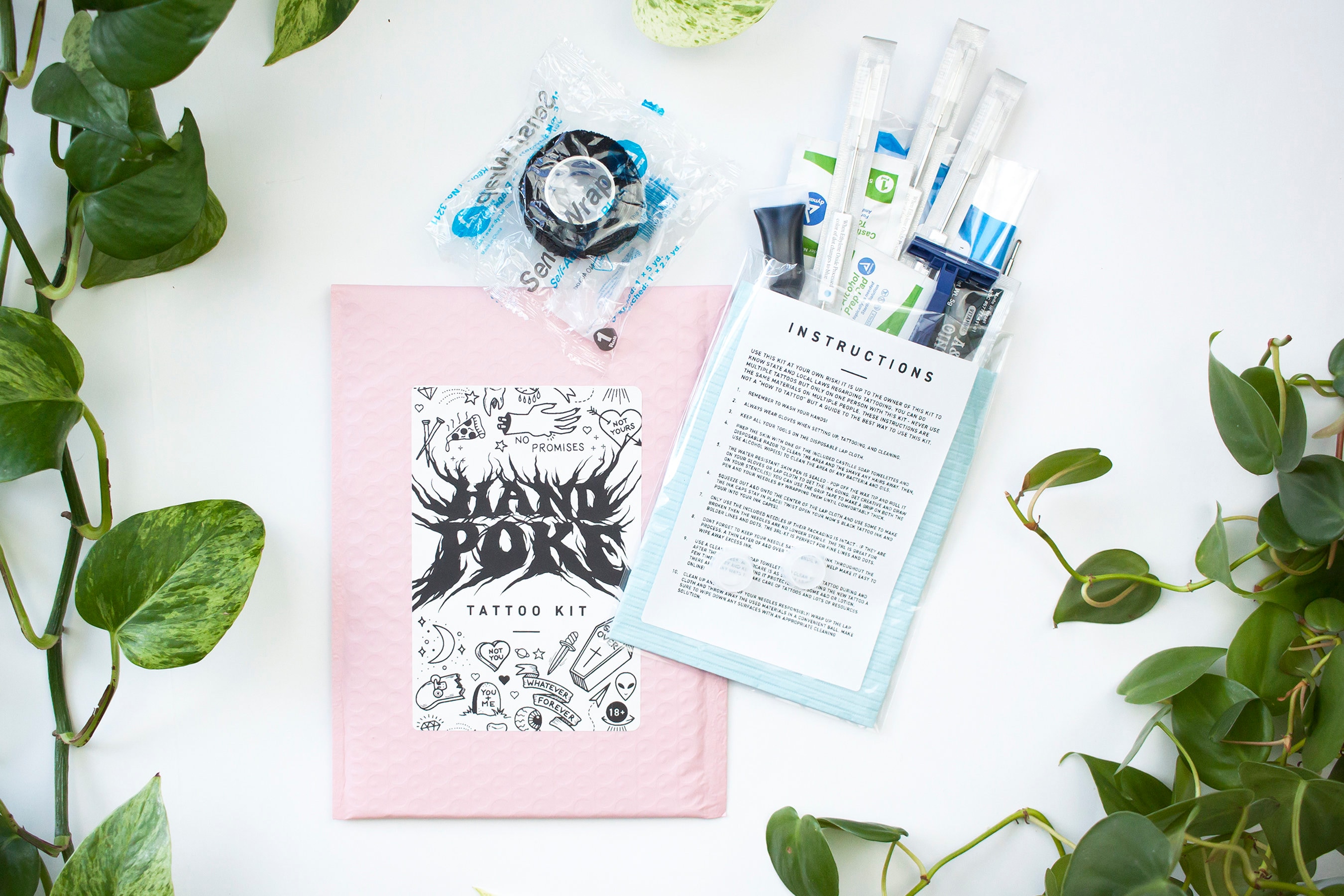 Professional Hand Poke Tattoo Kit Everything You Need - Etsy