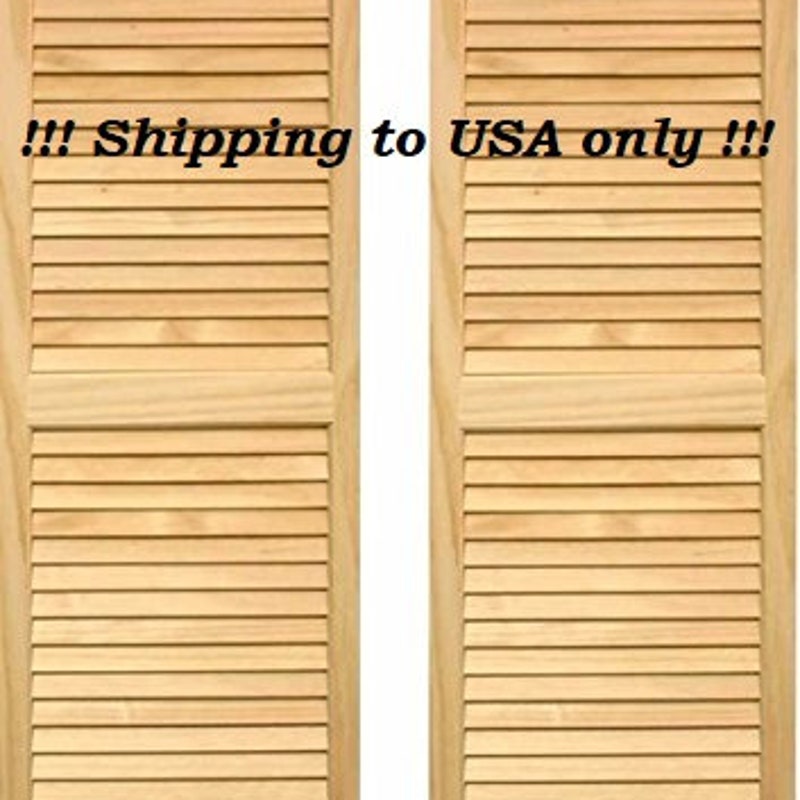 Shutter Slats - Etsy