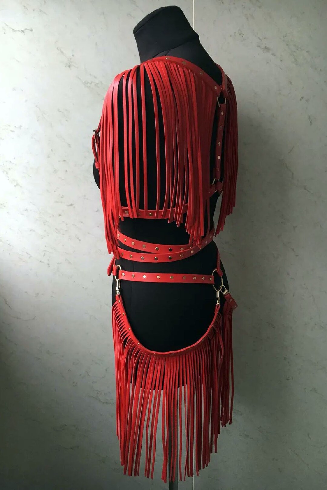 Women Harness chest Women Harness shoulder Tassel Detail - Etsy
