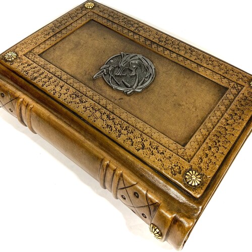 The Witcher Leather Journal Medieval Styled Book Fantasy - Etsy