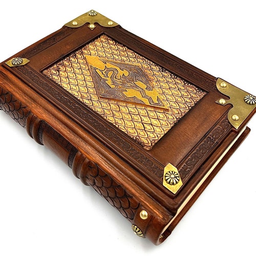 The Witcher Leather Journal Medieval Styled Book Fantasy - Etsy