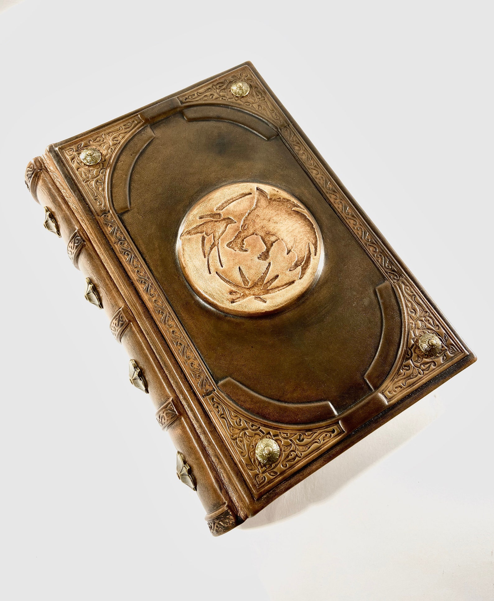 The Witcher Leather Journal Medieval Styled Book Fantasy - Etsy