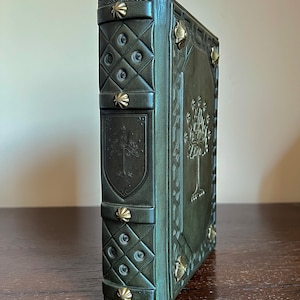 Lord of the Rings Leather Journal, Medieval Styled Book, the Tree of Gondor, Tolkien Sketchbook ...