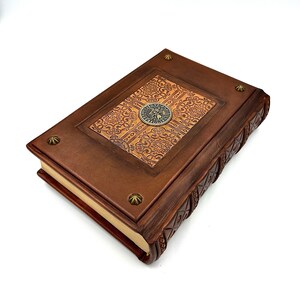 Medieval Styled Leather Journal Heraldic Book Book of the Templars the ...