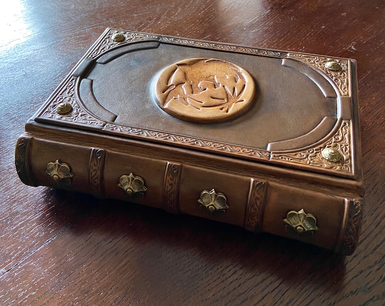 The Witcher Leather Journal Medieval Styled Book Fantasy - Etsy