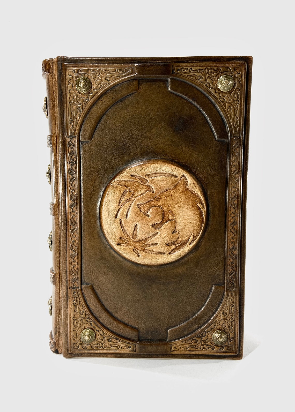 The Witcher Leather Journal Medieval Styled Book Fantasy - Etsy