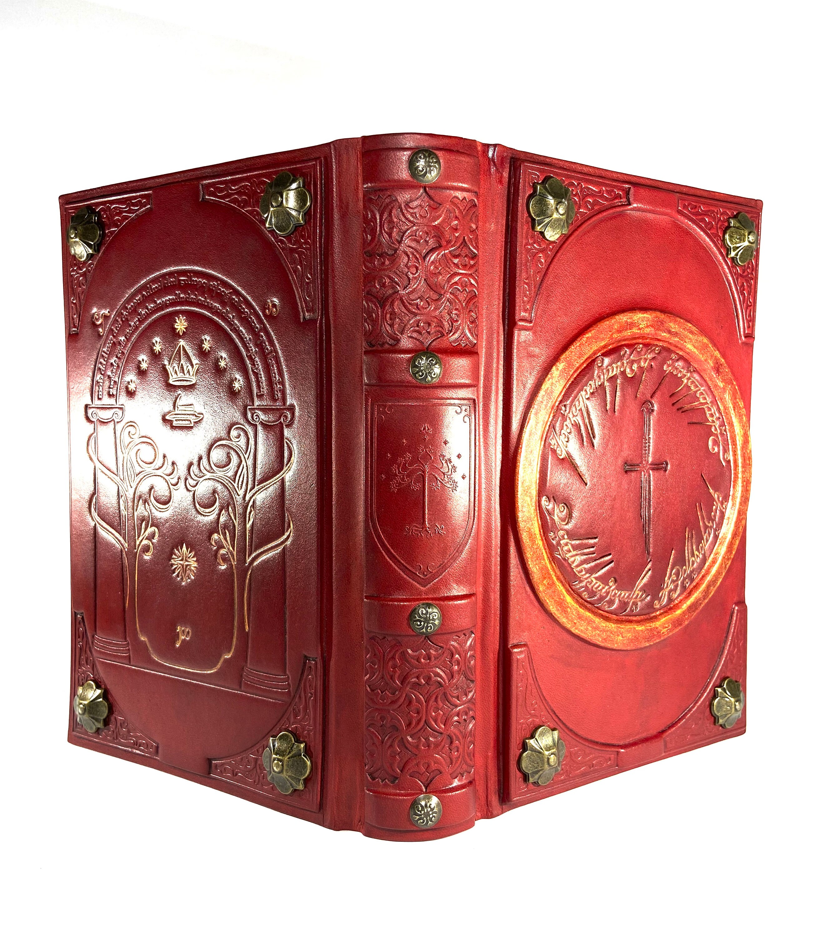 Lord of the Rings Leather Journal the Hobbit Tolkien - Etsy