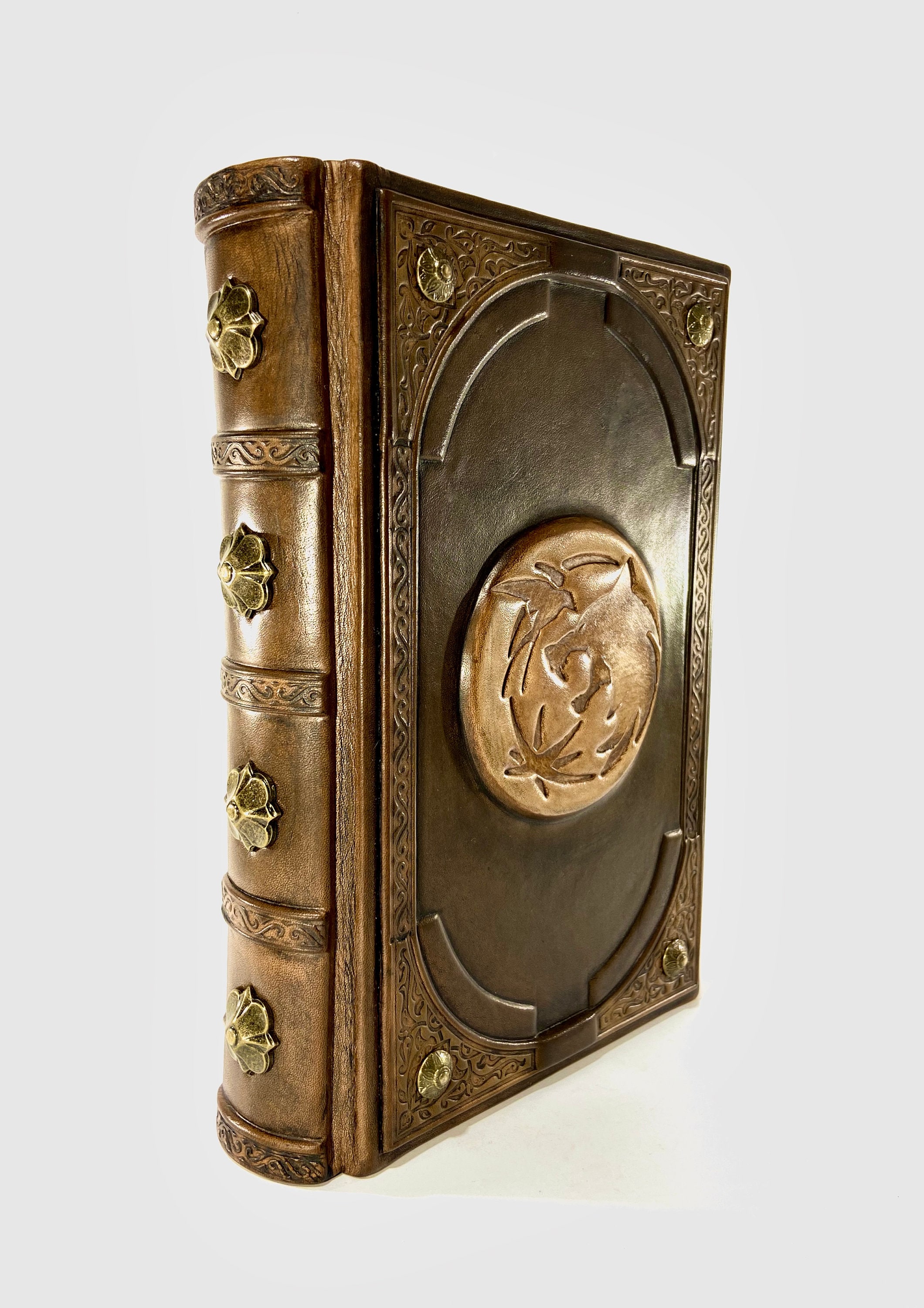 The Witcher Leather Journal Medieval Styled Book Fantasy - Etsy