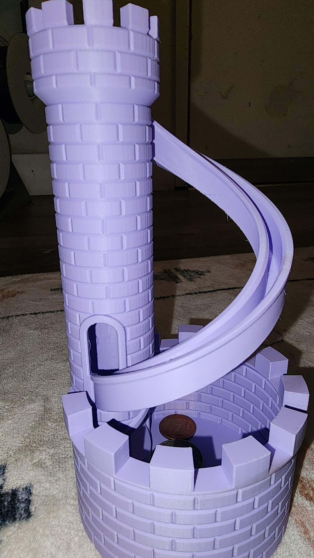 Castle Coin Slide Piggy Bank - Etsy