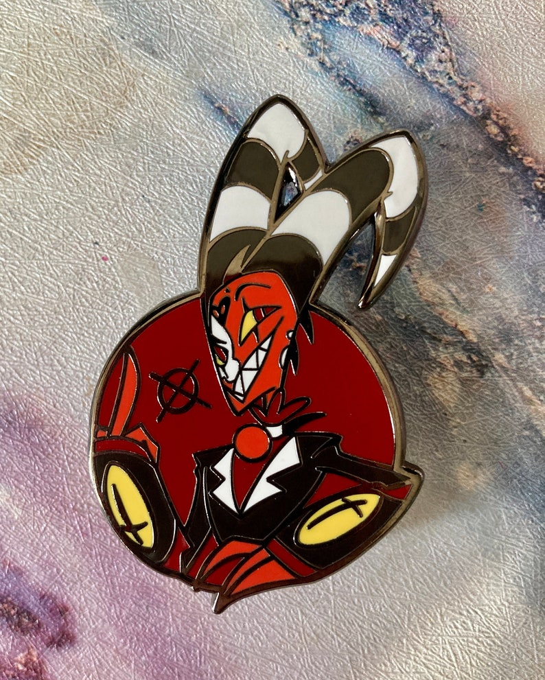 EFF U Blitzo Hard Enamel Fanmade Pin Helluva Boss - Etsy