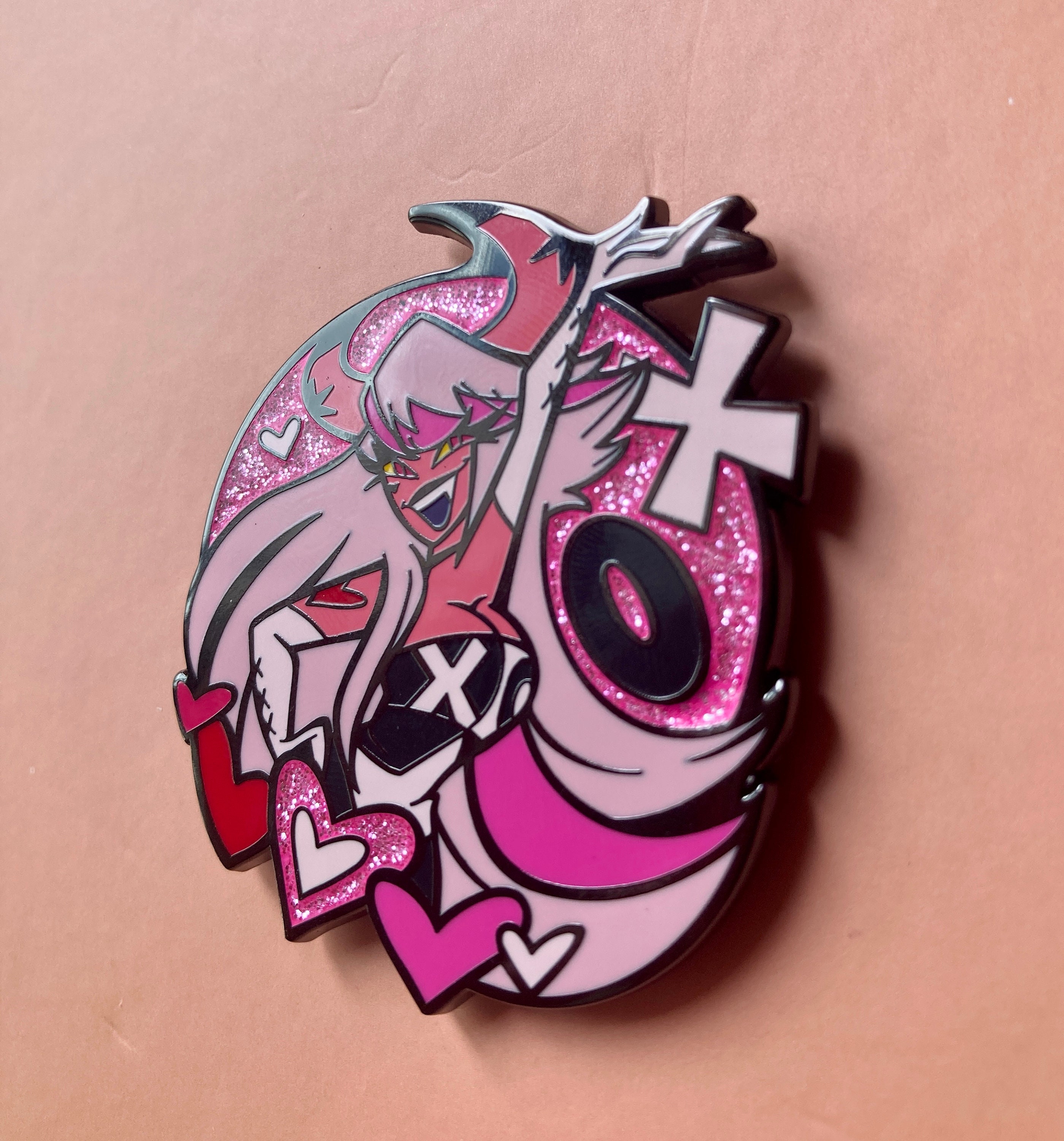 XOXO Verosika Mayday Hard Enamel Pin Helluva Boss - Etsy