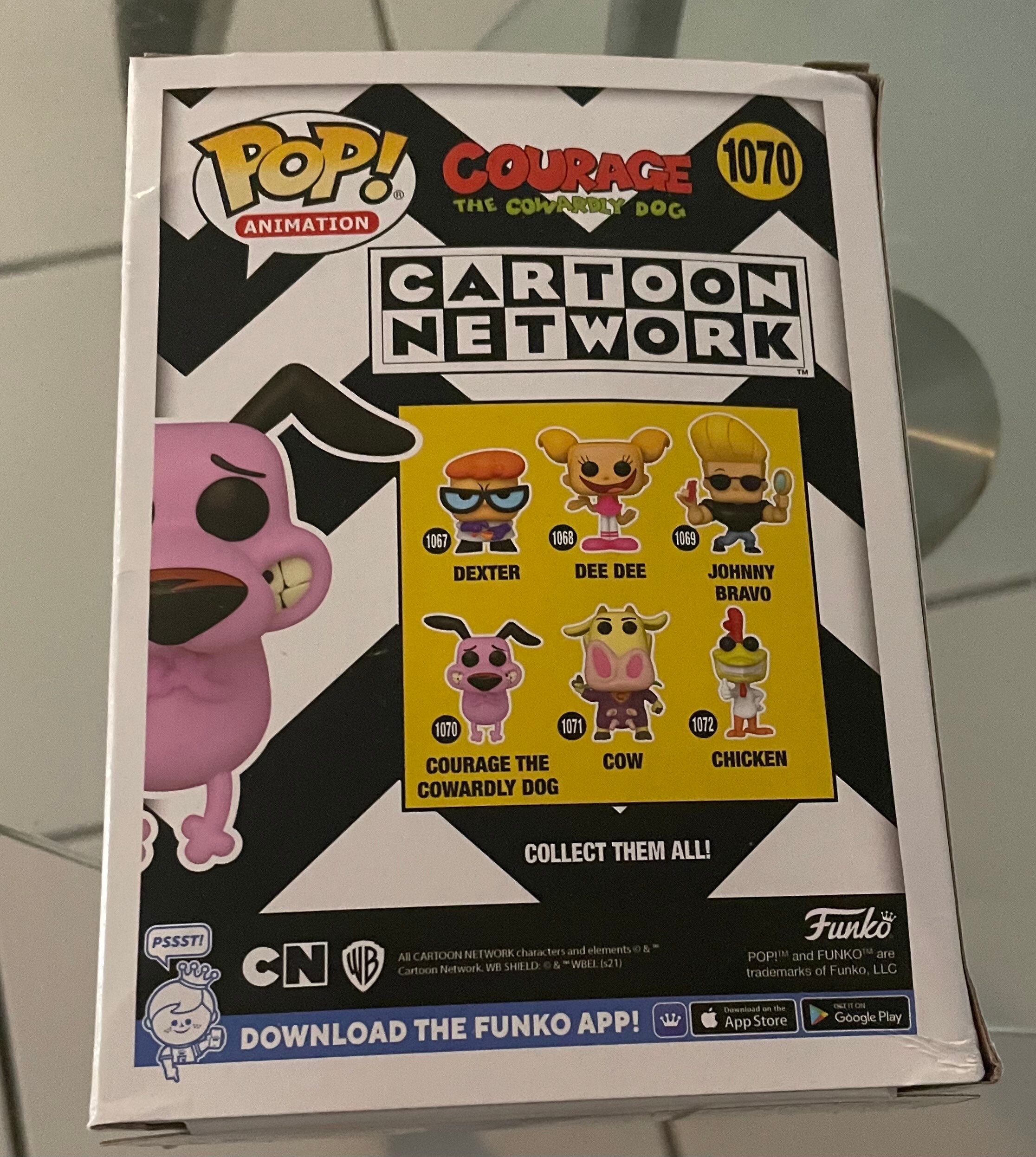 Courage the Cowardly Dog Funko Pop 1070 - Etsy Courage the Cowardly Dog Funko Pop 1070 - Etsy