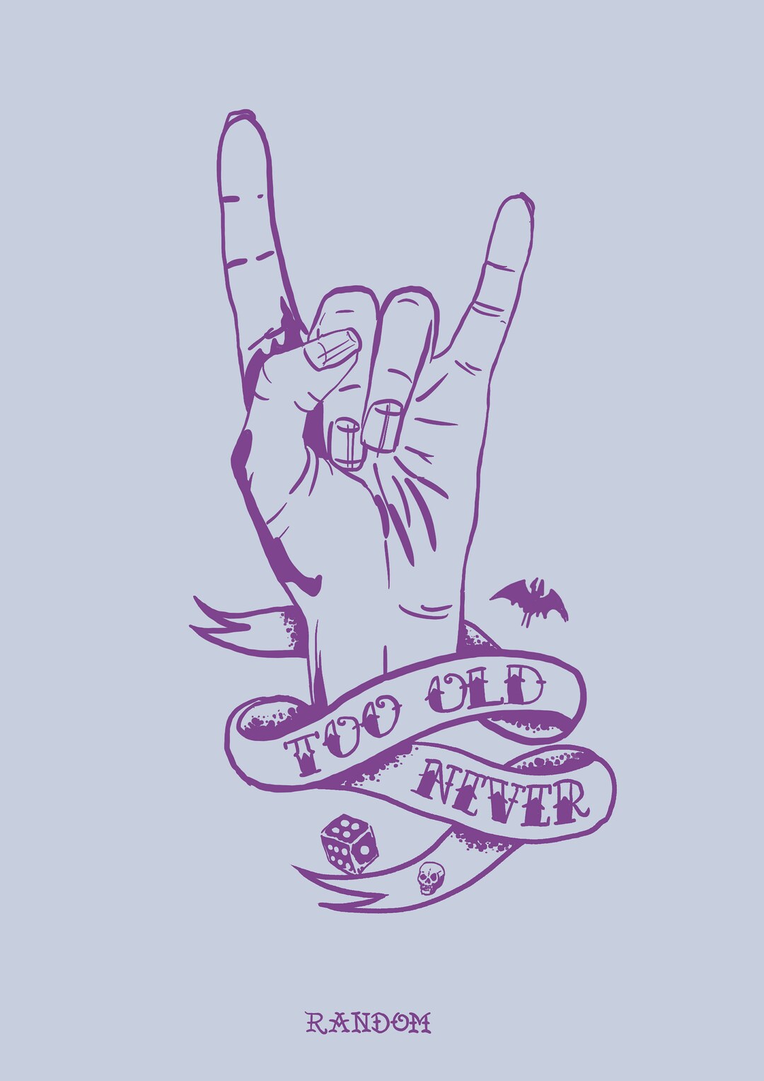 Never Too Old Poster Print - Etsy