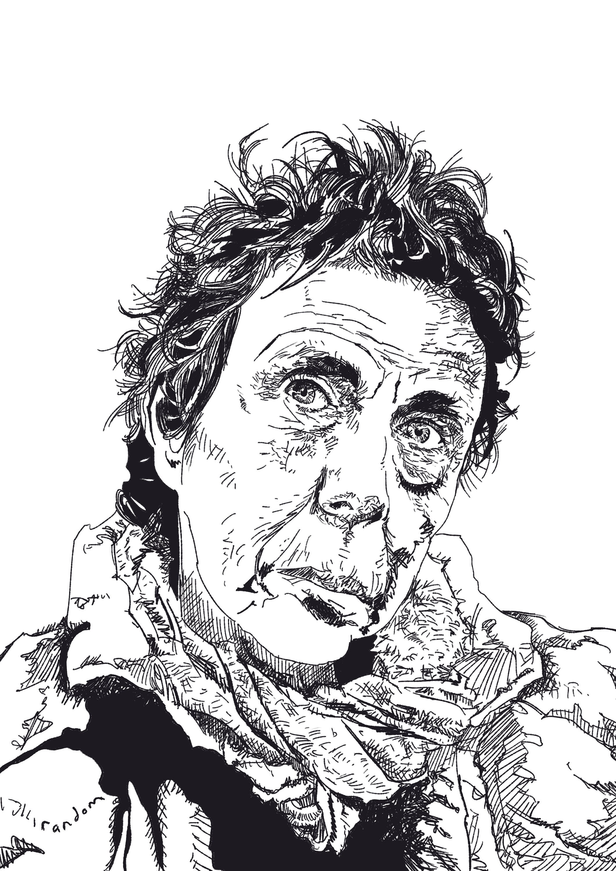 Custom Black and White Line Art Portrait. Images With - Etsy