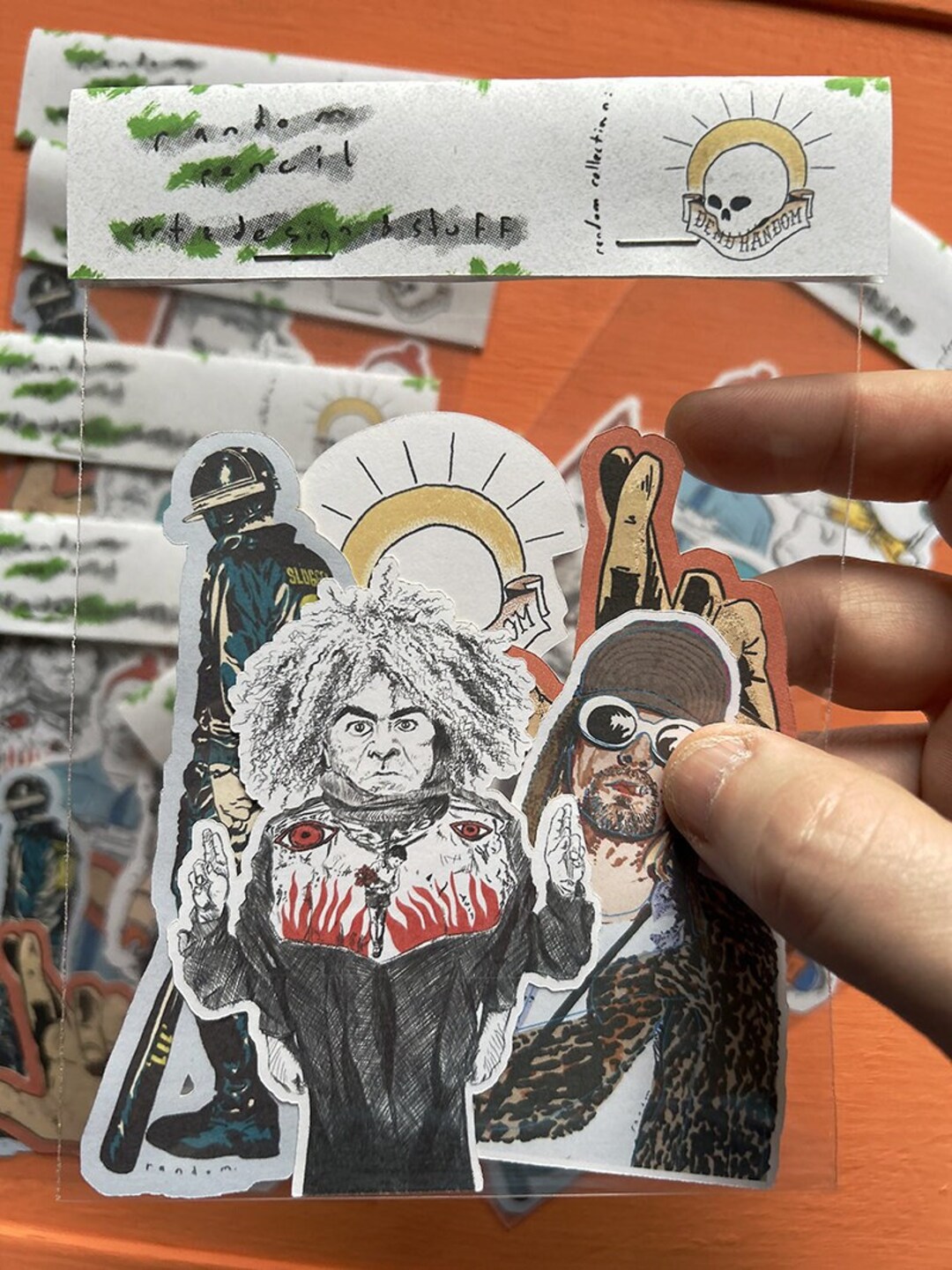 Ded Random Sticker Pack - Etsy