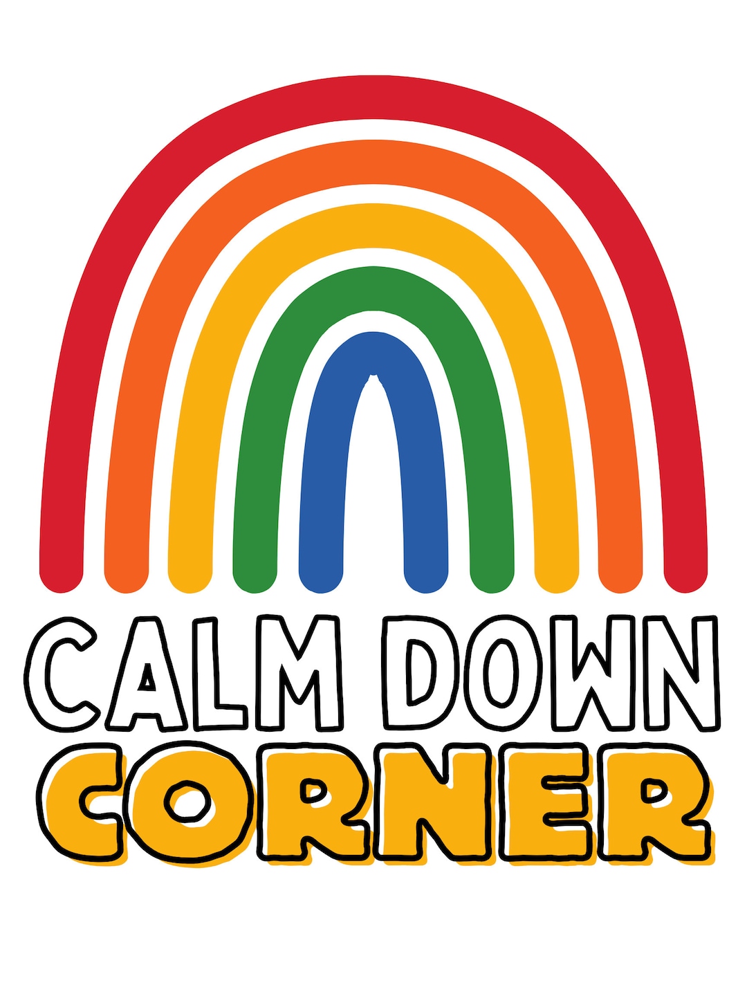 Calm Down Corner Printables - Etsy