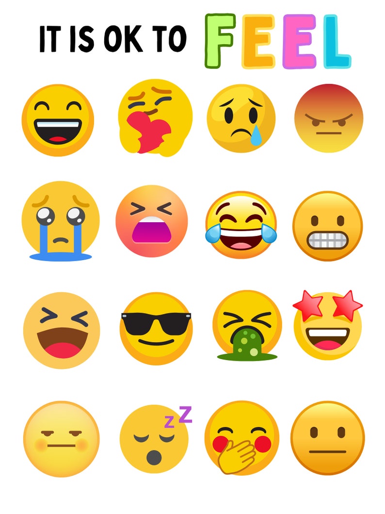 Calm Down Corner Printables - Etsy