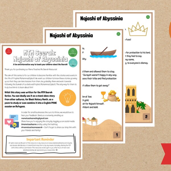 Seerah Activities - Etsy