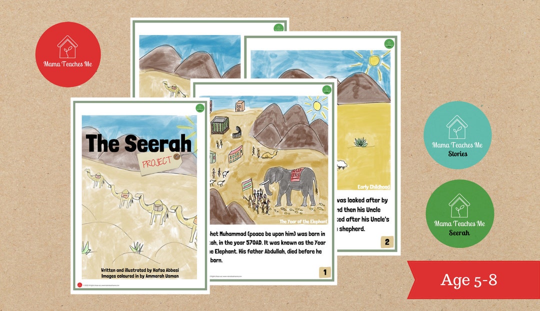 The Seerah Project // Kids Educational Printable // Children Daily ...