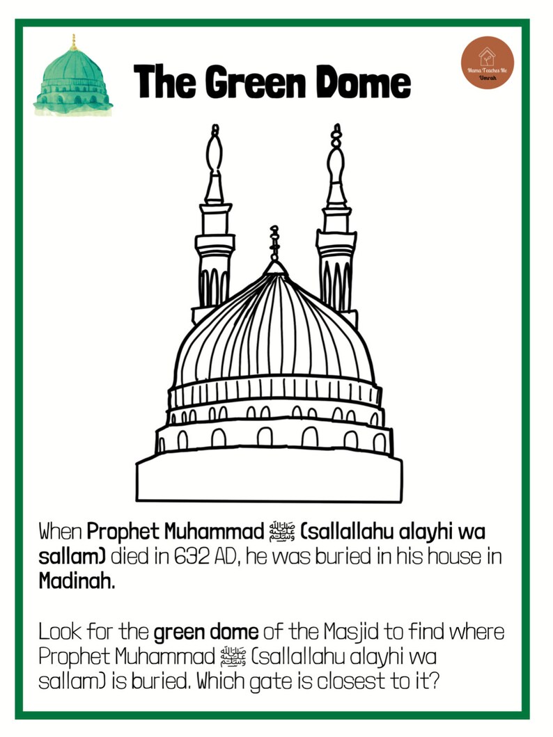 My First Guide to Umrah // Kids Educational Printable // Umrah Guide ...