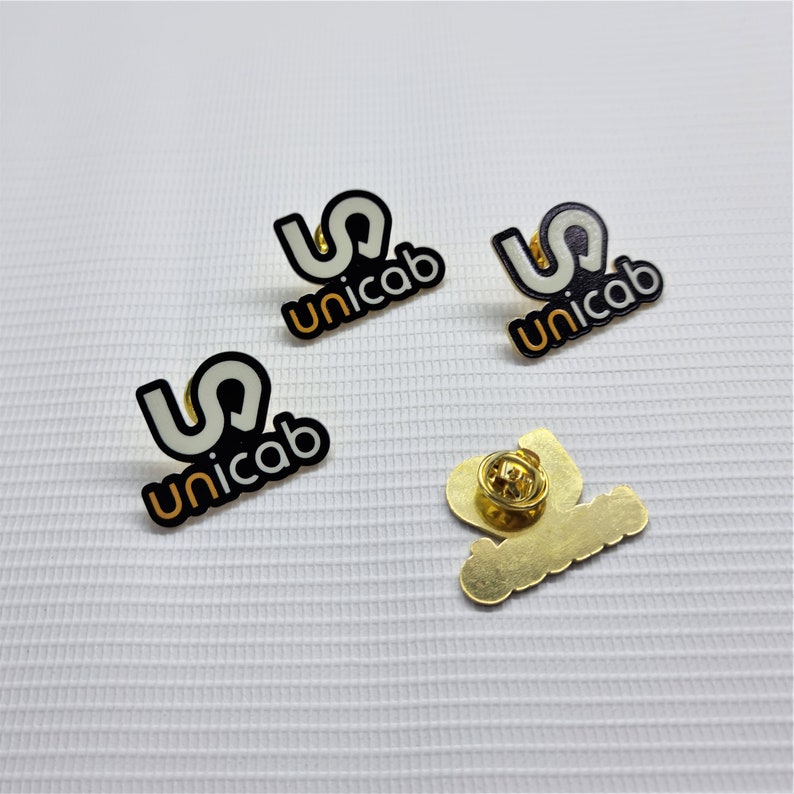 Contour Cut Brass Enamel Logo Lapel Pin / Company Badge / - Etsy