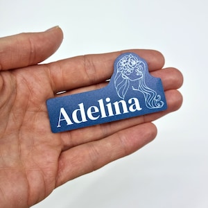 Custom-made Business Aluminum Name Tags | Personalized Employee Office ...