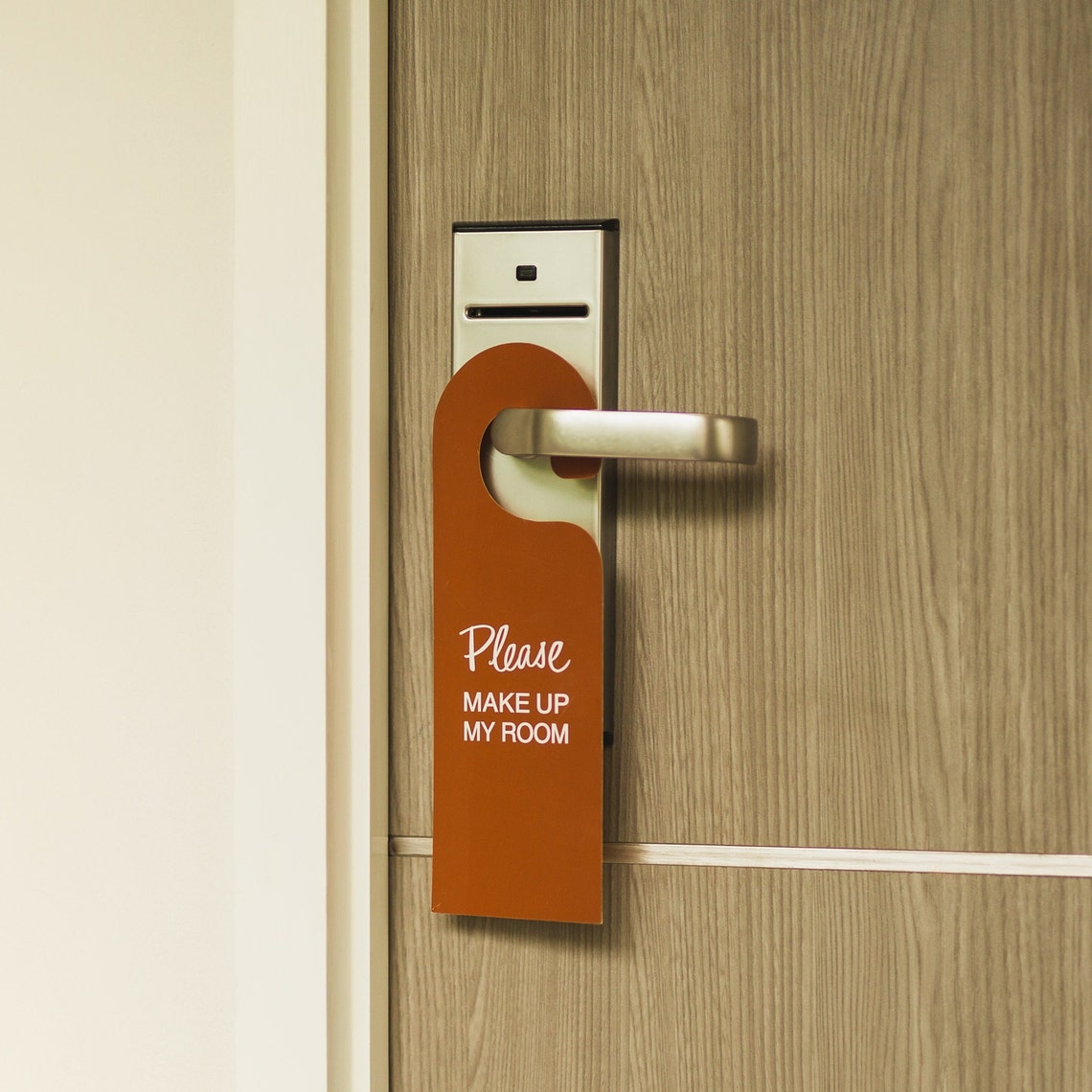 Personalized PVC Door Hanger Sign / Customisable Modern Door - Etsy