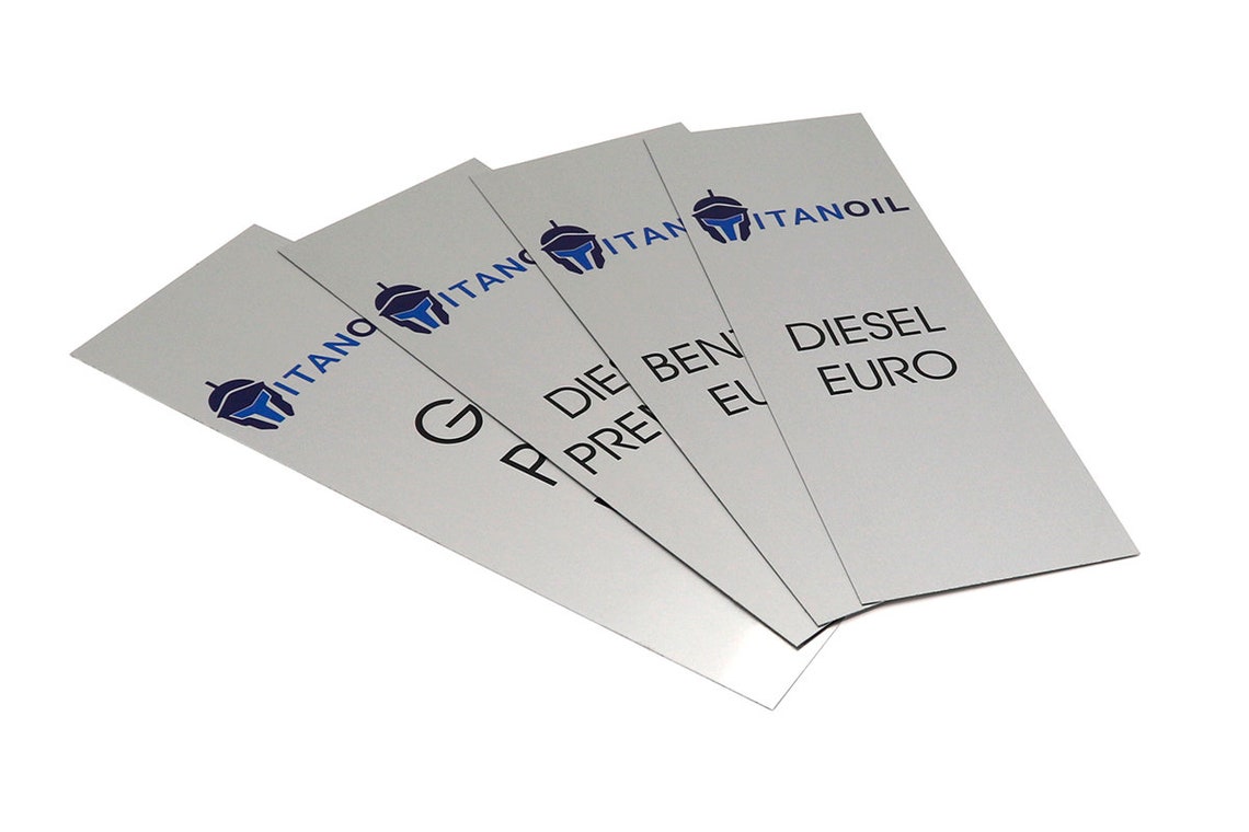 Custom Engraved Aluminium Logo Labels, Business Nameplates - Etsy