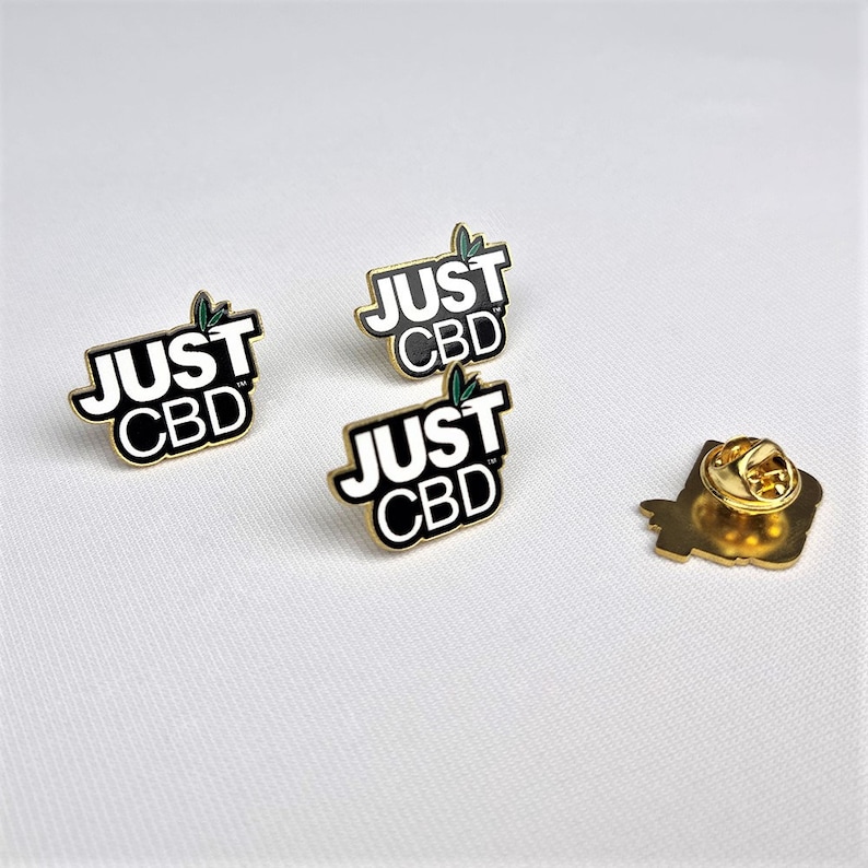 Brass Enamel Logo Lapel Pin, Custom Company Badge - Etsy