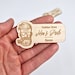 Personalized Wooden Name Tag, Wood Engraved Name Badge, Business Custom ...