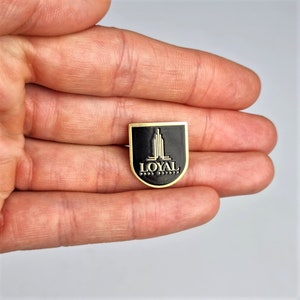 Contour Cut Brass Logo Lapel Pin/ Badge /company Badge / Personalized ...