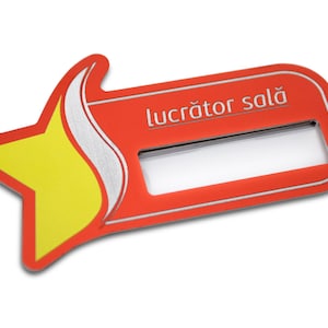 Multiple Use Name Tags | Personalized Employee Office Name Tags ...