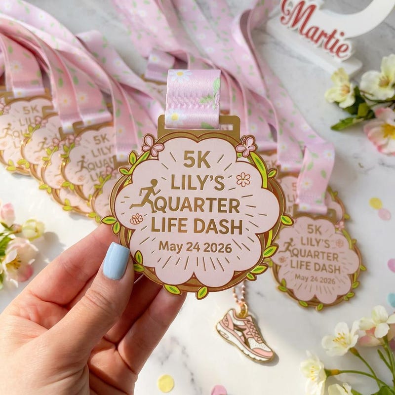 Cute Birthday Medals - Etsy UK