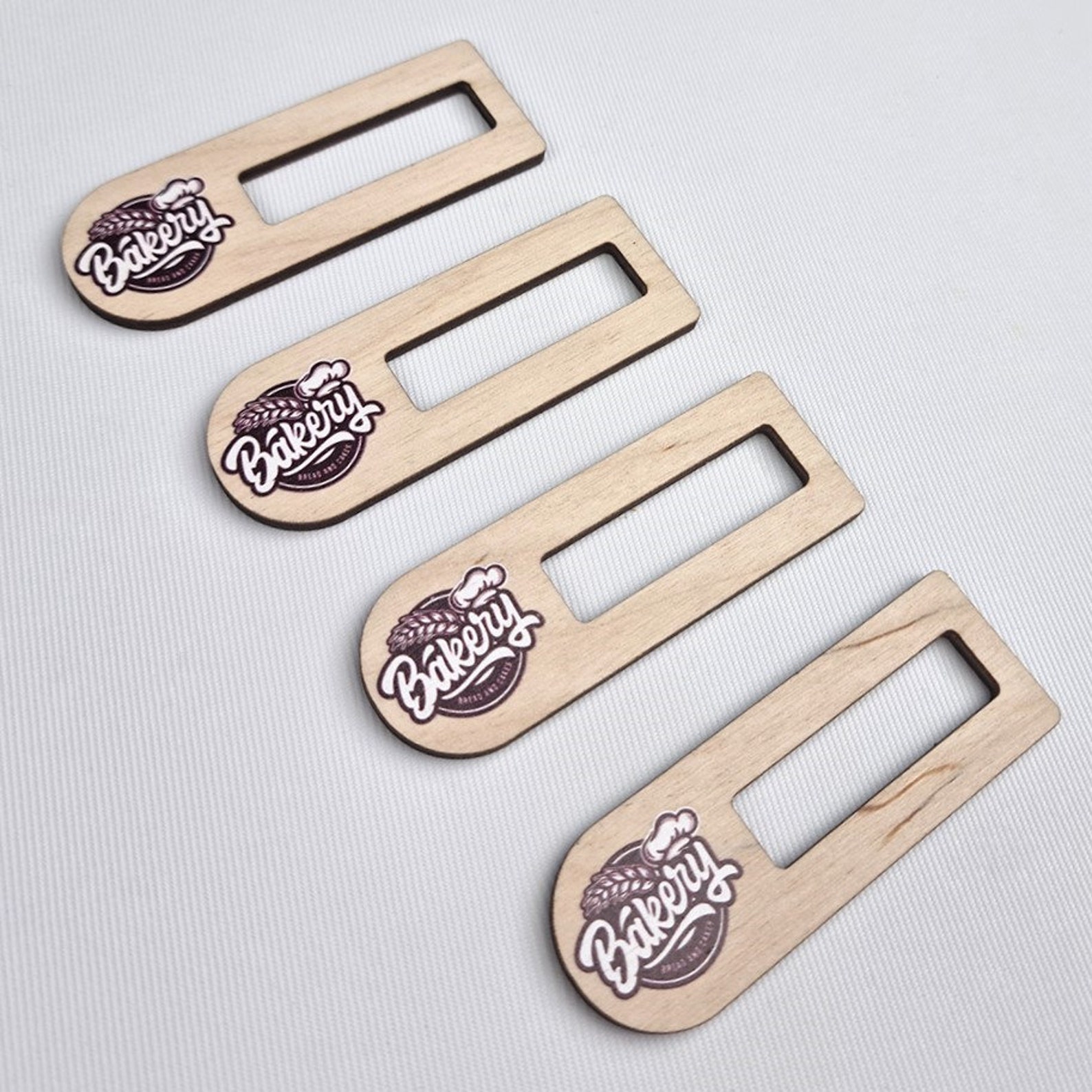 Personalized Wooden Name Tag, Wood Engraved Name Badge, Business Custom ...