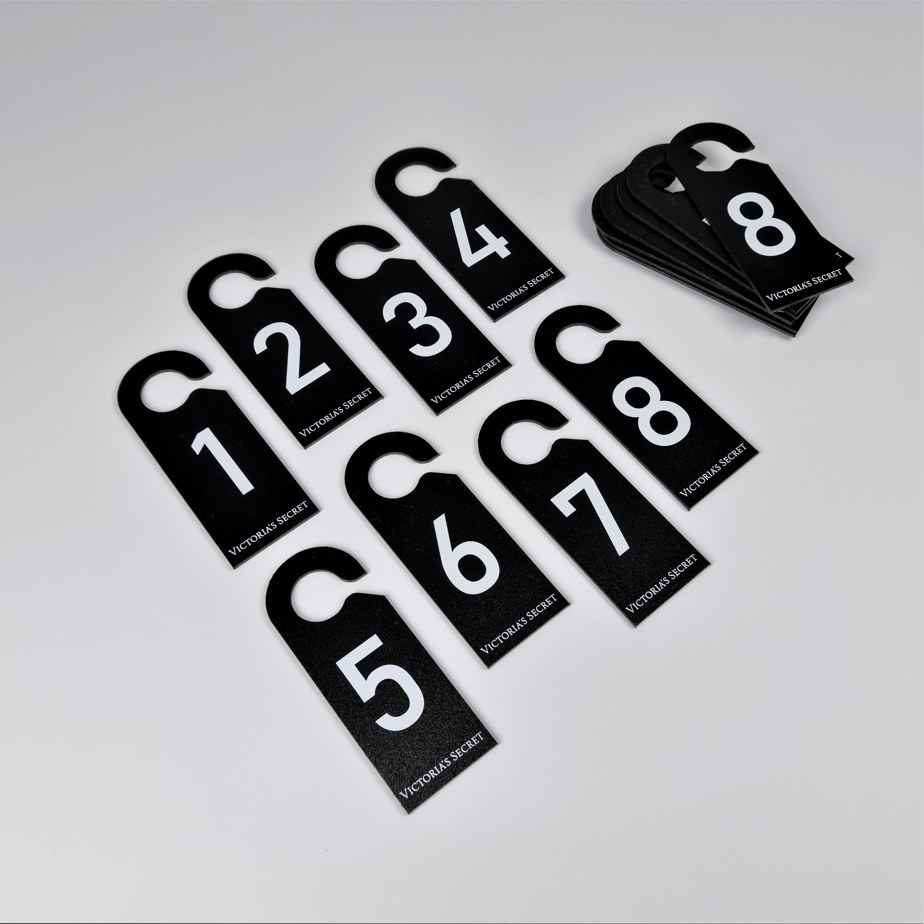 Personalized PVC Door Hanger Sign / Customisable Modern Door - Etsy