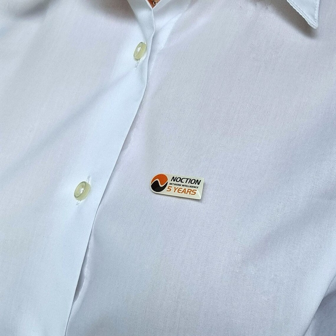 Custom UV Printed Resin Lapel Pin, Personalized Business Gift - Etsy