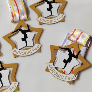 Star Shaped Metal Medal, Custom Metal Medalm Personalized Star Medal ...