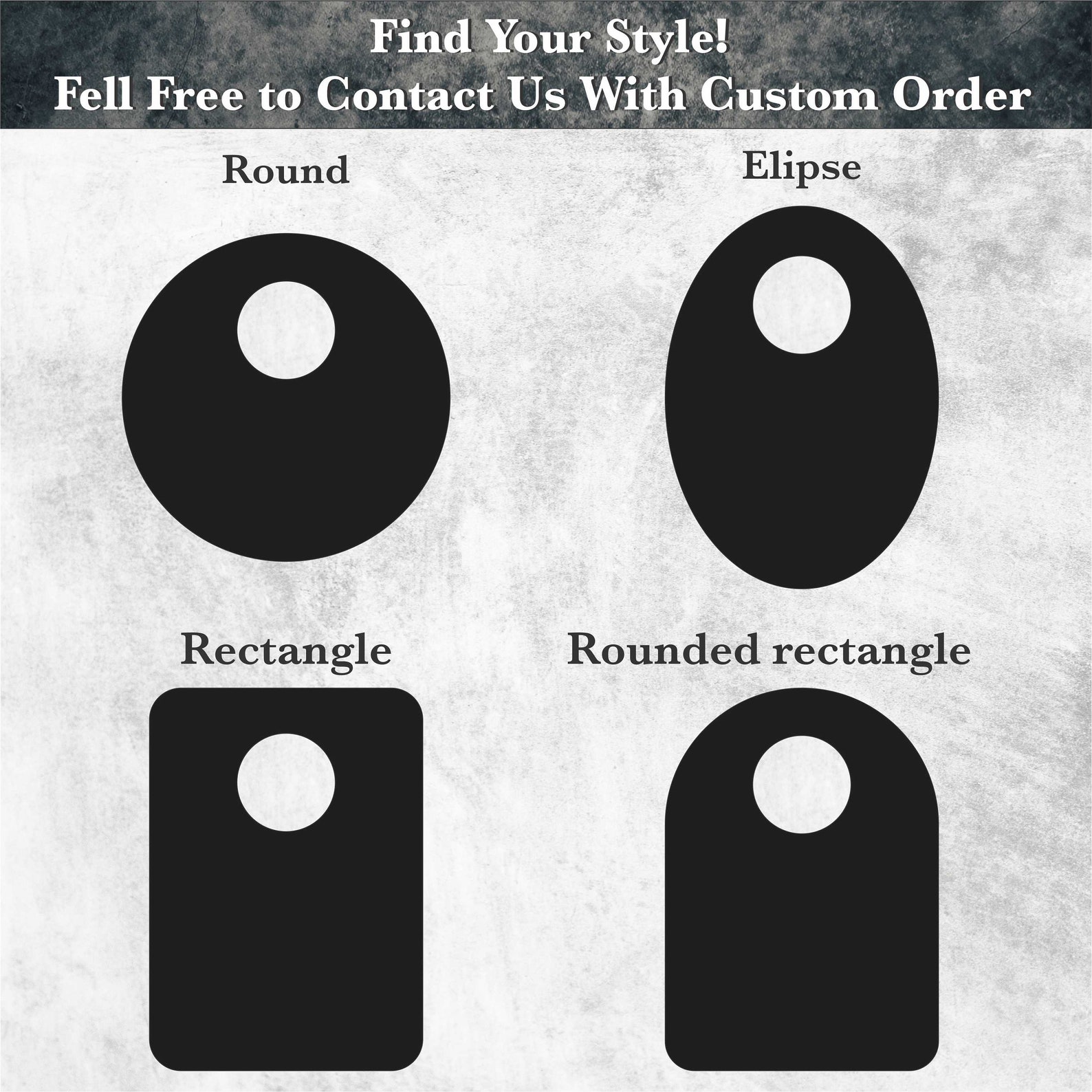 Personalized Modern Dressing Room Number, Acrylic Wardrobe Tag Sign ...