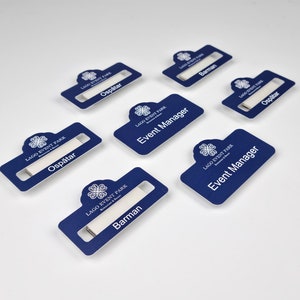 Multiple Use Name Tags | Personalized Employee Office Name Tags ...