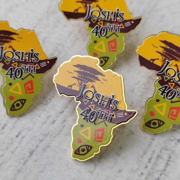 Custom Logo Pin With Color - Etsy